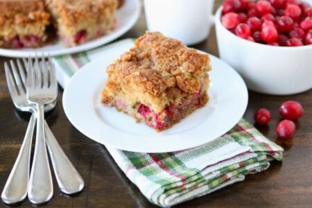 Cranberry Coffee Cake Recipe