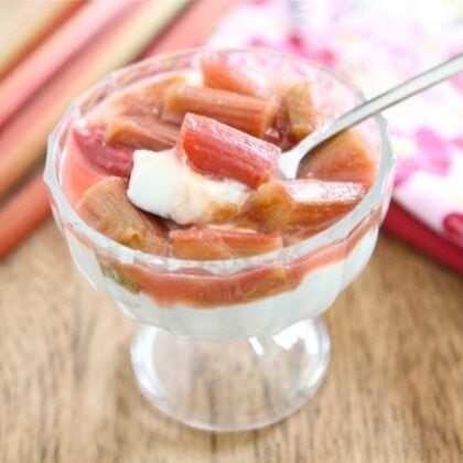 Honey Roasted Rhubarb | Roasted Rhubarb Recipe