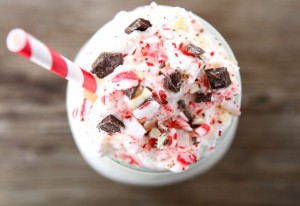 Peppermint Bark Milkshake | Peppermint Milkshake Recipe