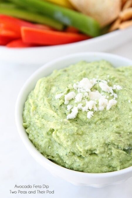 Avocado Feta Dip Recipe
