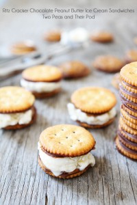 Ritz Ice Cream Sandwiches