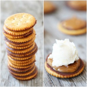 Ritz Ice Cream Sandwiches
