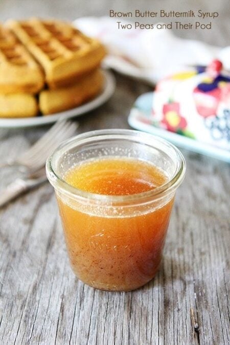 Brown Butter Buttermilk Syrup | Buttermilk Syrup Recipe
