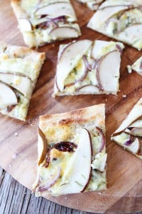 Pear and Blue Cheese Flatbread
