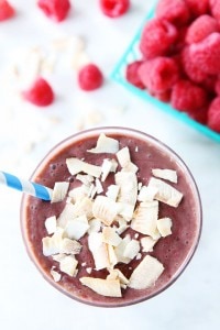 Raspberry Coconut Smoothie Recipe