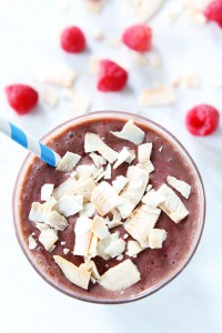 Raspberry Coconut Smoothie Recipe