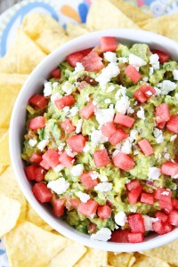 Watermelon Feta Guacamole Recipe