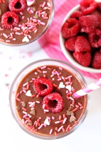Chocolate Raspberry Smoothie