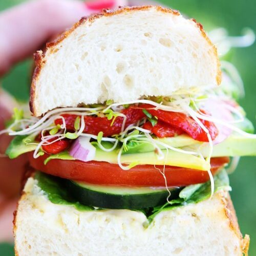 Ultimate Veggie Sandwich