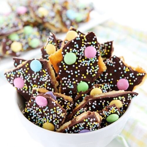 Saltine Cracker Toffee Recipe Two Peas & Their Pod