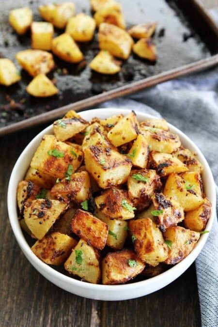 Mustard-Crustard Potatoes Recipe