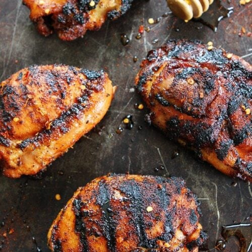 Sweet and Spicy Grilled Chicken