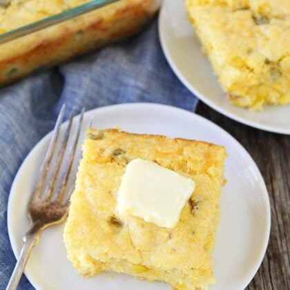 Green Chile Cheese Cornbread