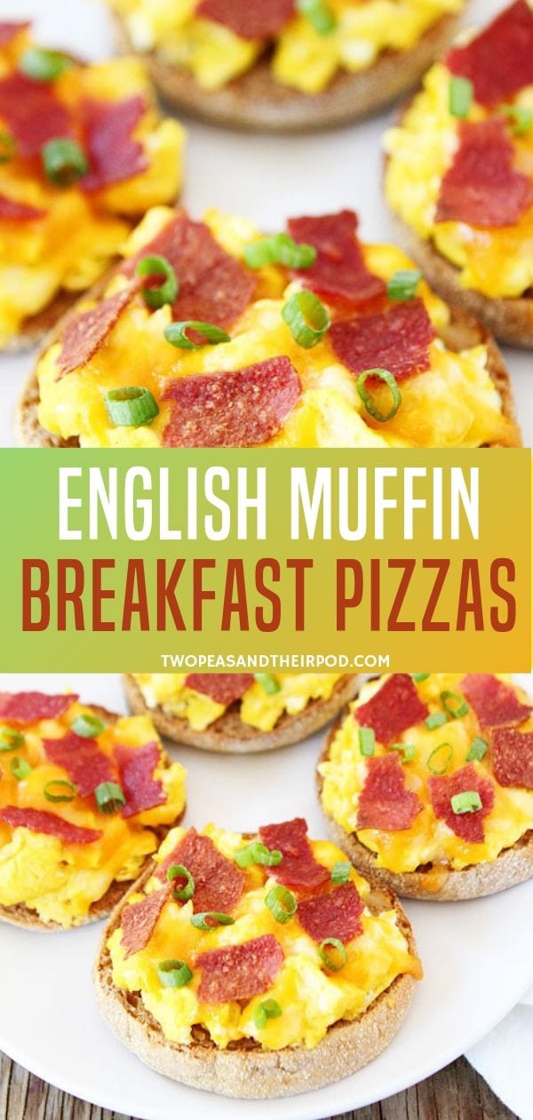English Muffin Breakfast Pizzas