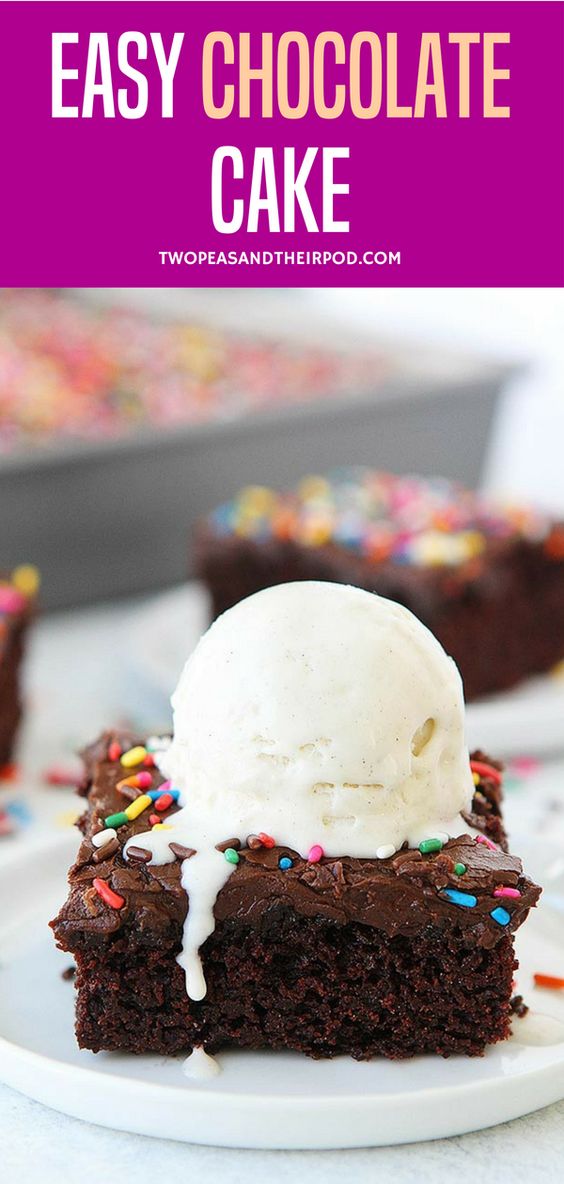 Easy Chocolate Cake Recipe