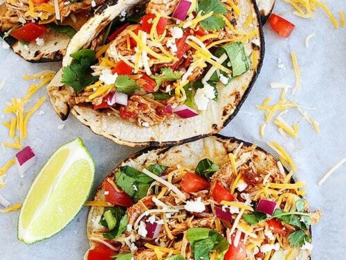 Homemade Chicken Tacos