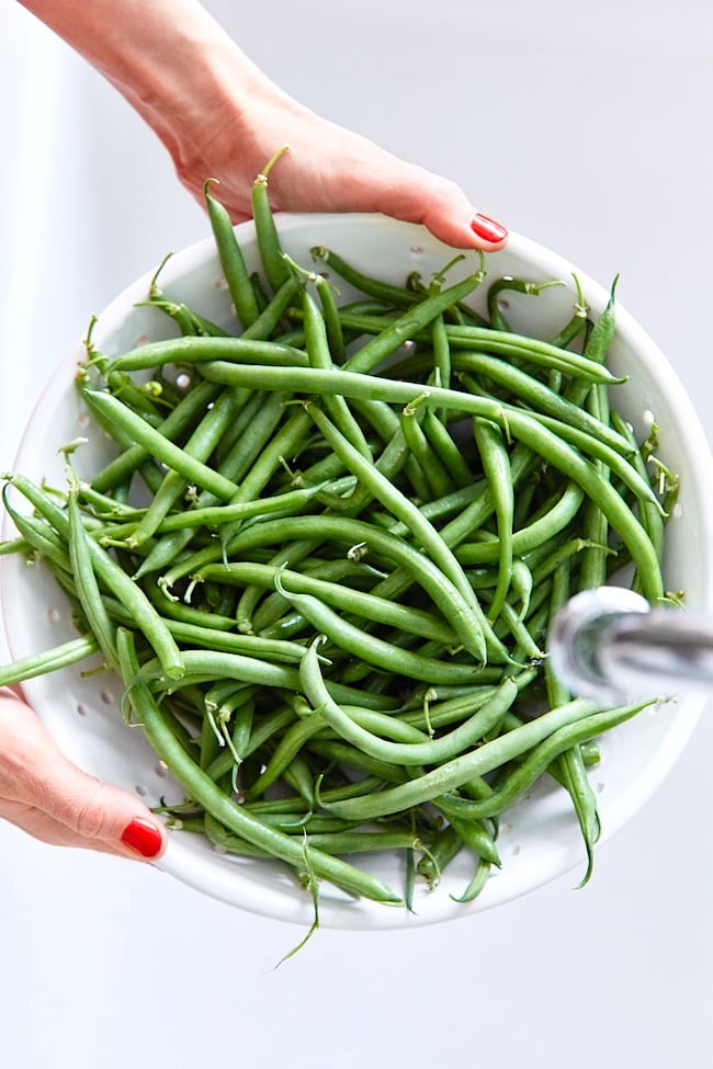 Simple Skillet Green Beans - Two Peas & Their Pod