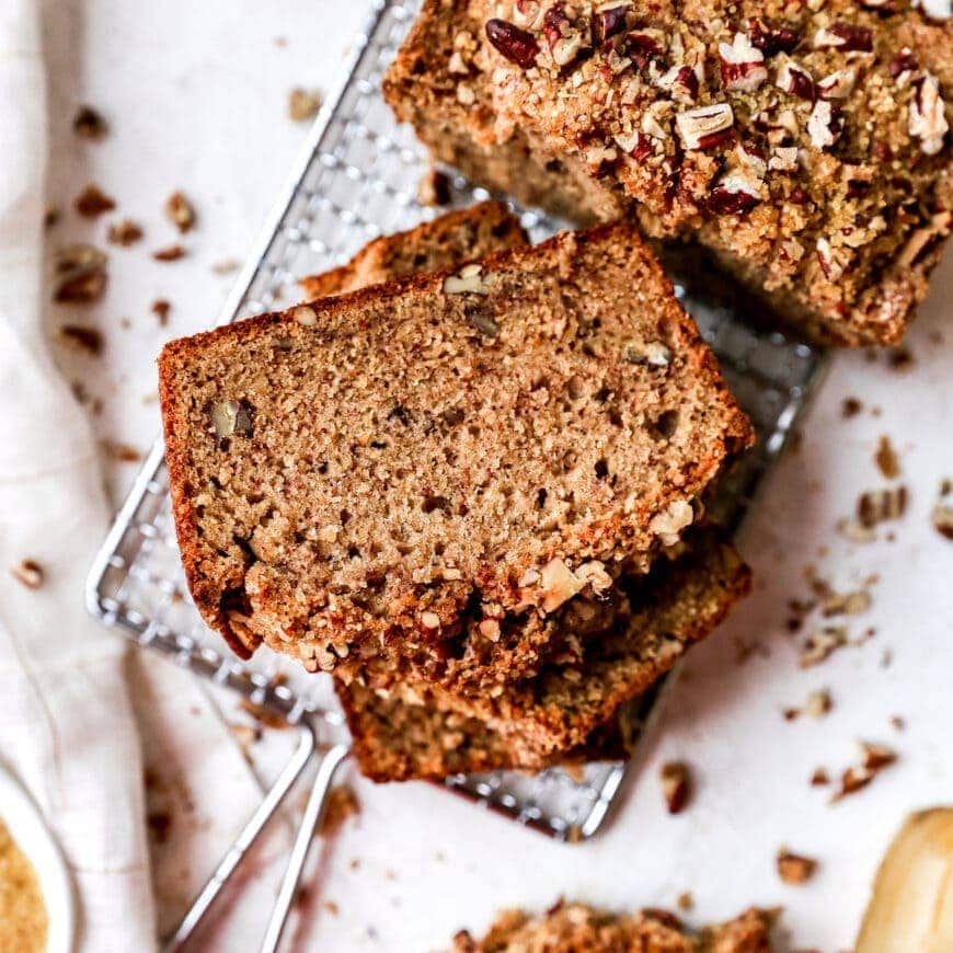 Biscoff Banana Bread Recipe | Biscoff Cookie Banana Bread