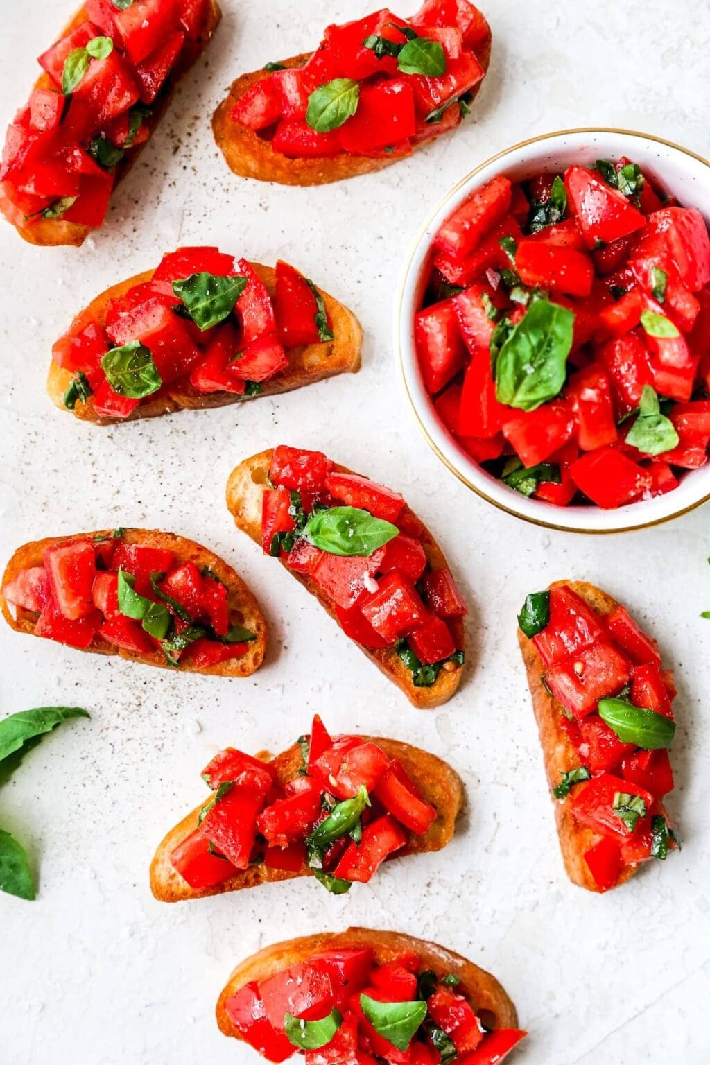 Bruschetta Recipe {Fresh & Easy} - Two Peas & Their Pod