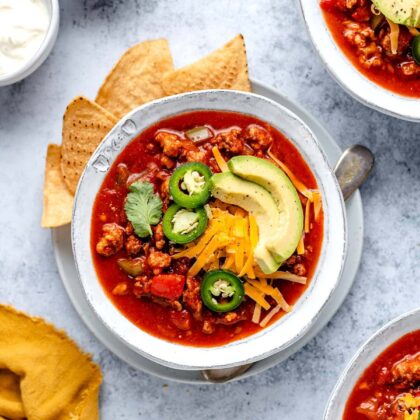 Smoky Bacon Chili Recipe