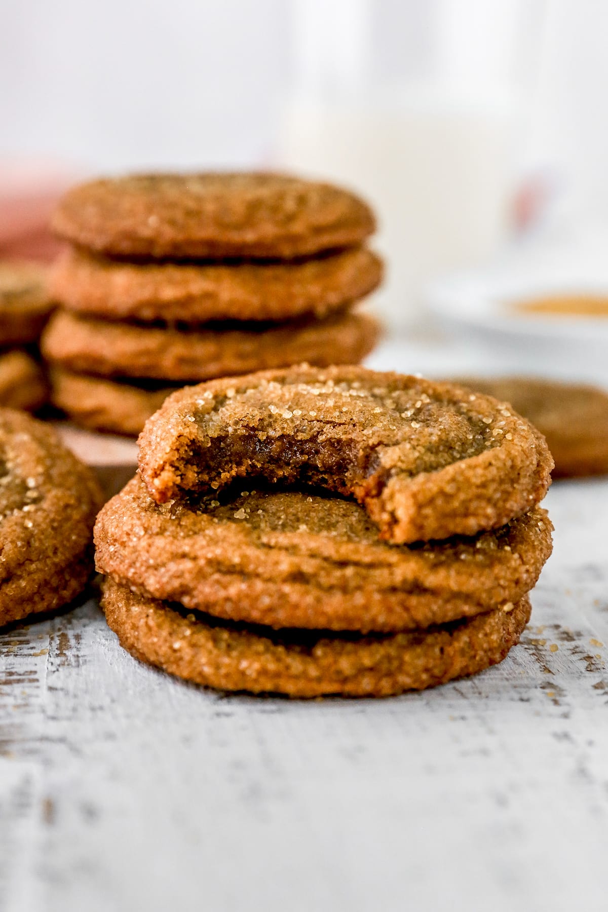 Chewy Molasses Cookies - Two Peas & Their Pod