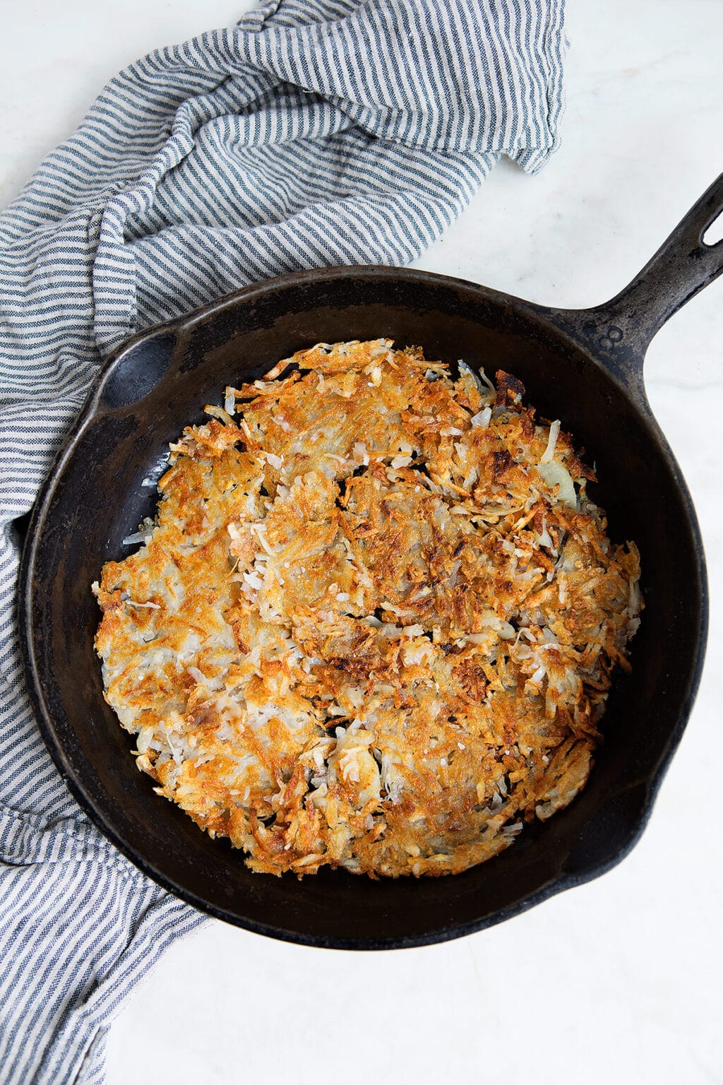 Crispy Hash Browns {Homemade} - Two Peas & Their Pod