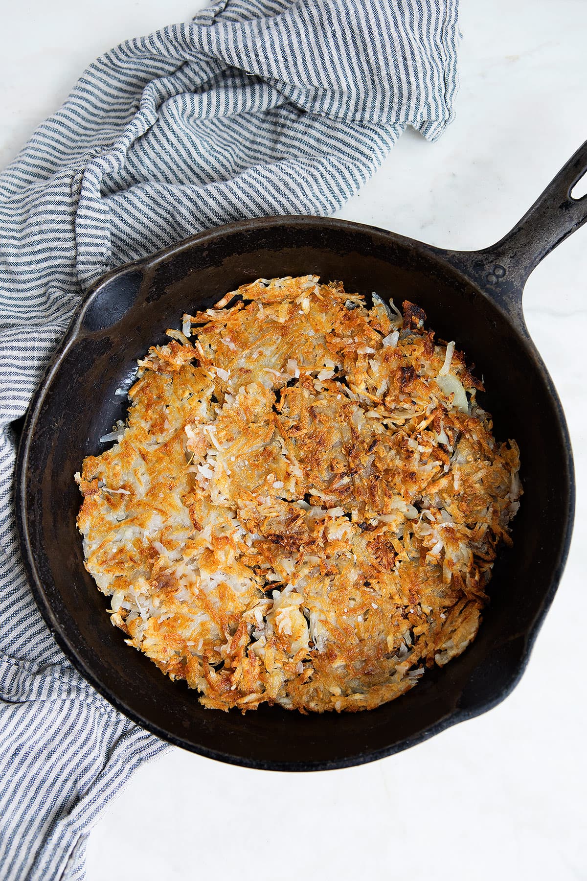 Crispy Hash Browns {Homemade} - Two Peas & Their Pod