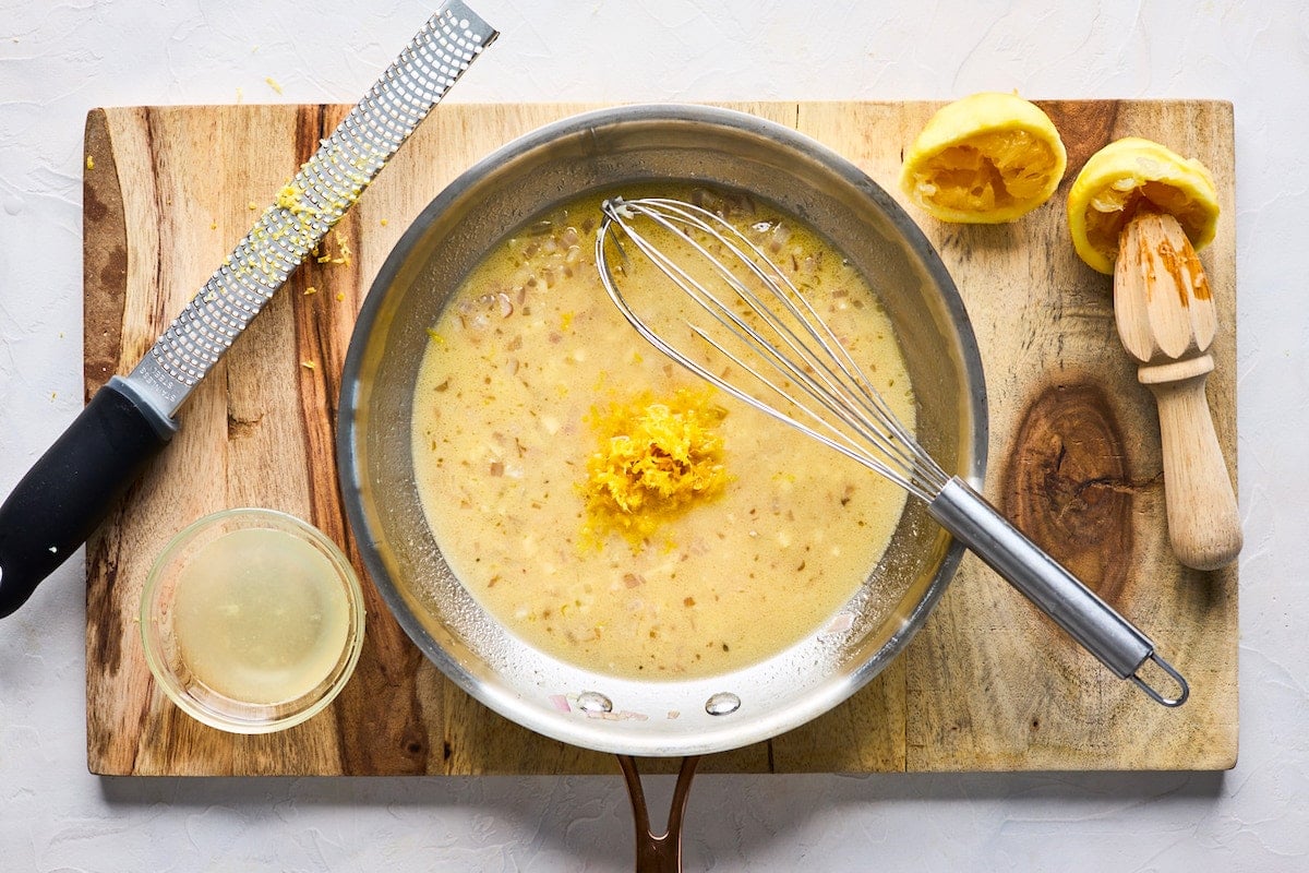 Creamy Lemon Ravioli {20 Minute Meal} - Two Peas & Their Pod