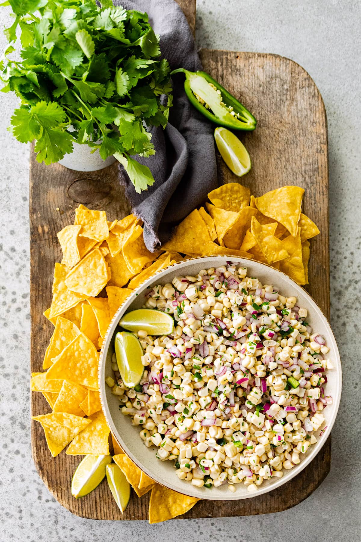 Corn Salsa {5-Ingredients!} - Two Peas & Their Pod