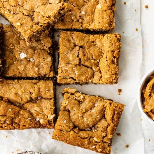 Biscoff Caramel Cookie Bars