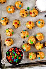 Monster Cookie Energy Balls {No-Bake} - Two Peas & Their Pod