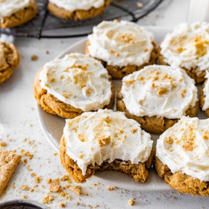 Graham Cracker Cookies - Two Peas & Their Pod