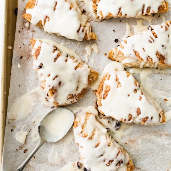 Cinnamon Raisin Scones