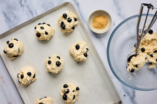 Blueberry Biscuits - Two Peas & Their Pod