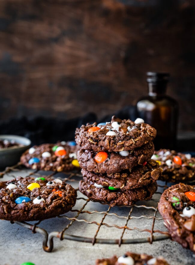 Chocolate Monster Cookies