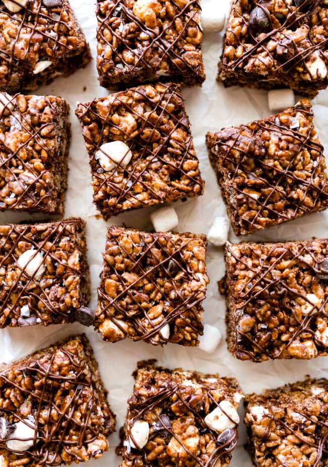 Chocolate Rice Krispie Treats