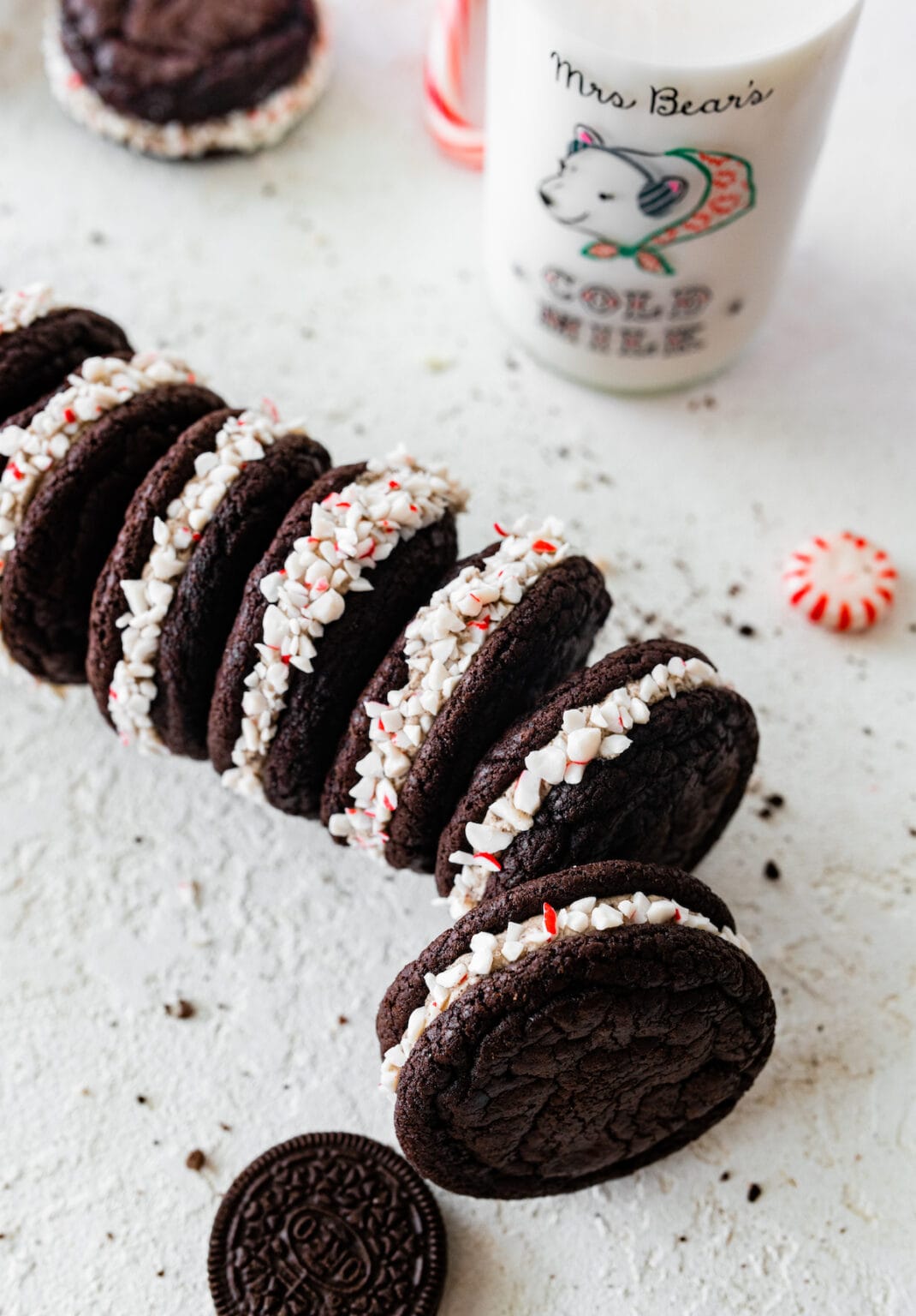 Homemade Peppermint Oreos