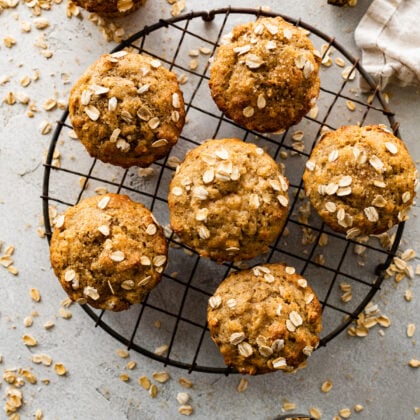 Banana Oatmeal Muffins