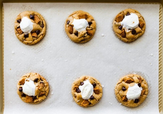Biscoff S'mores Cookies