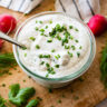 Homemade Ranch Dip - Two Peas & Their Pod