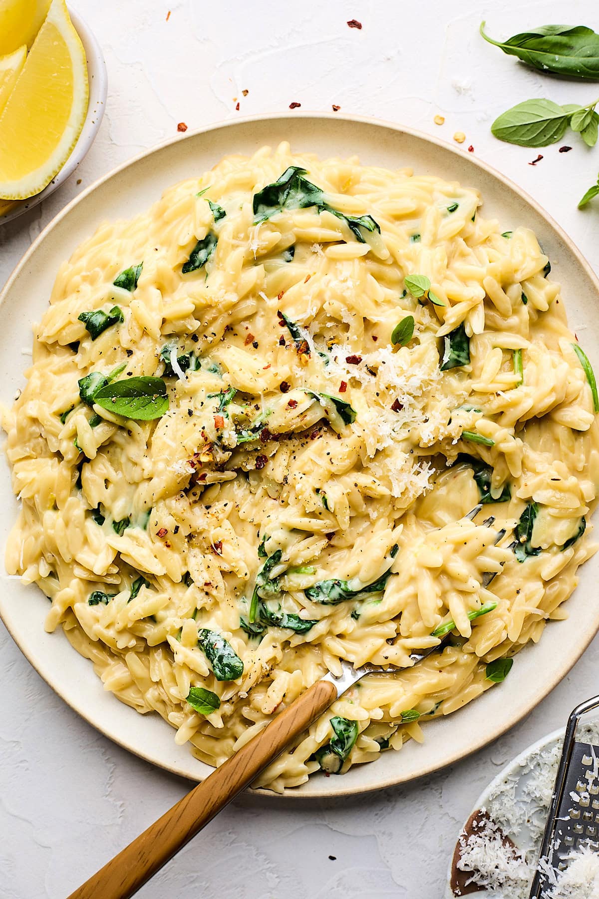 Creamy Orzo One Pot Two Peas Their Pod