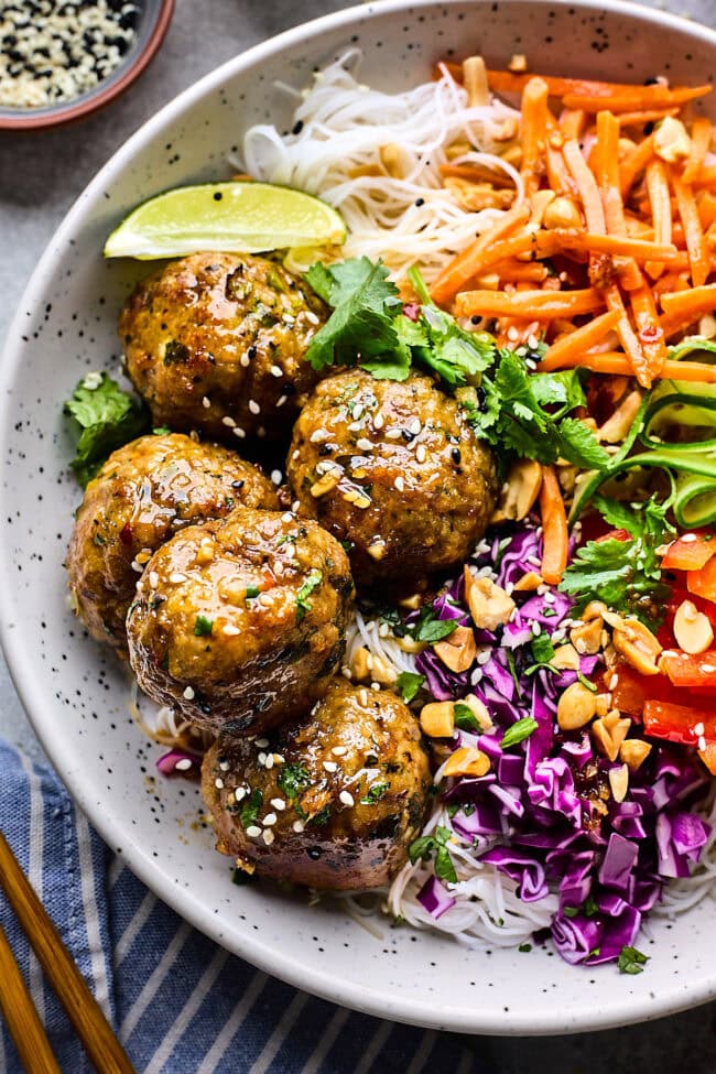Soy Ginger Meatballs