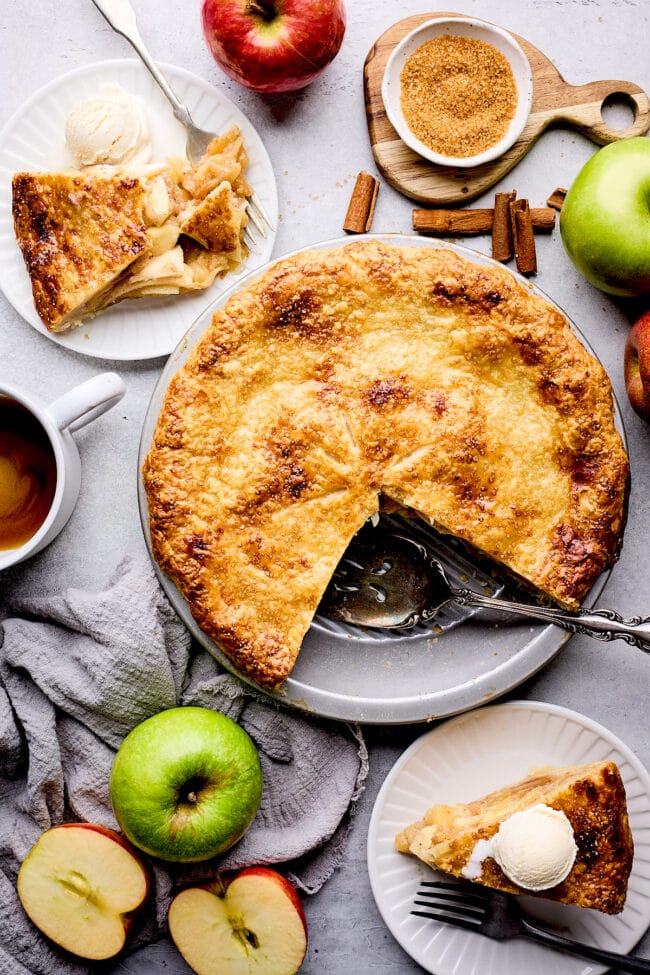 Classic Apple Pie Recipe - Two Peas & Their Pod