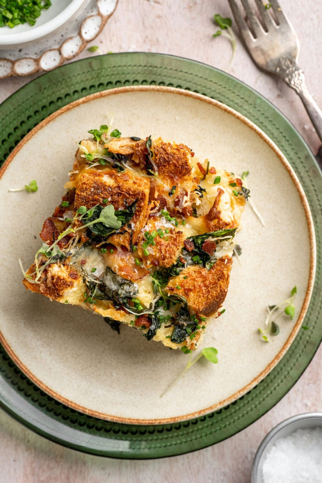 Breakfast Strata - Two Peas & Their Pod