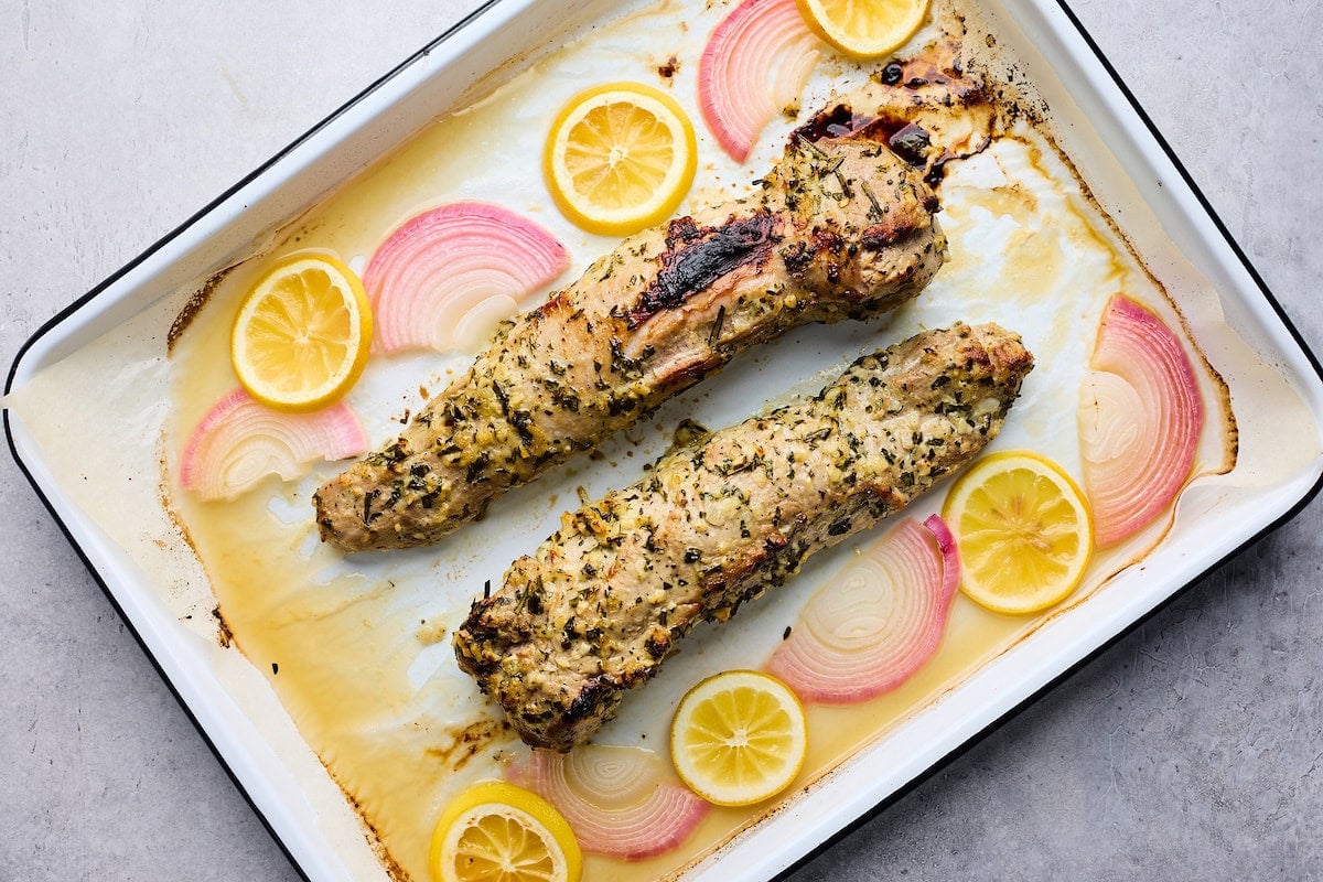 Lemon Herb Pork Tenderloin