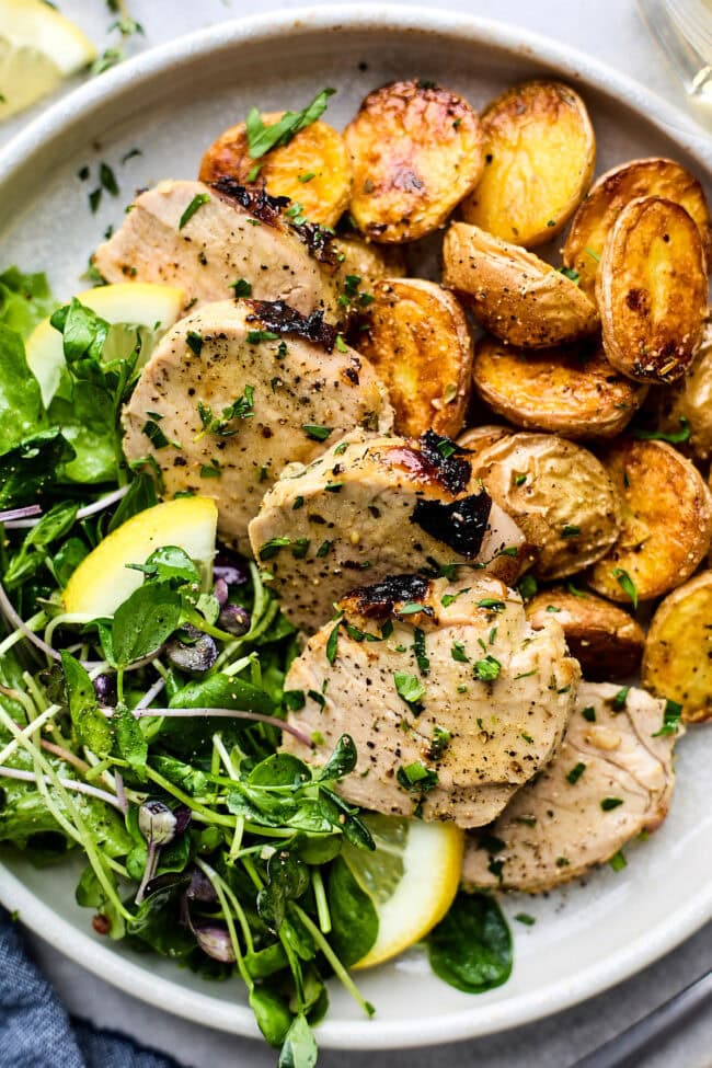 Lemon Herb Pork Tenderloin