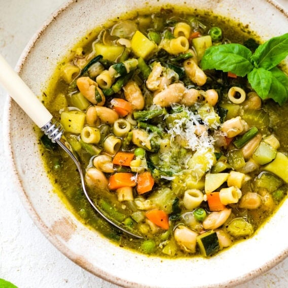 Spring Minestrone Soup