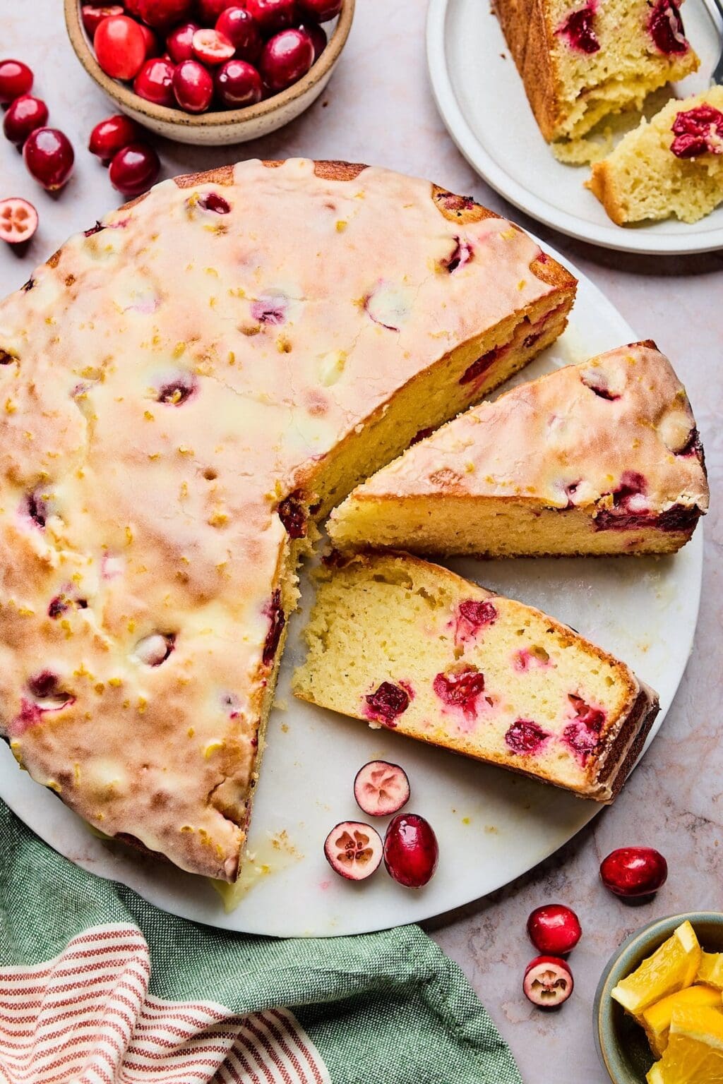 Easy Cranberry Orange Cake