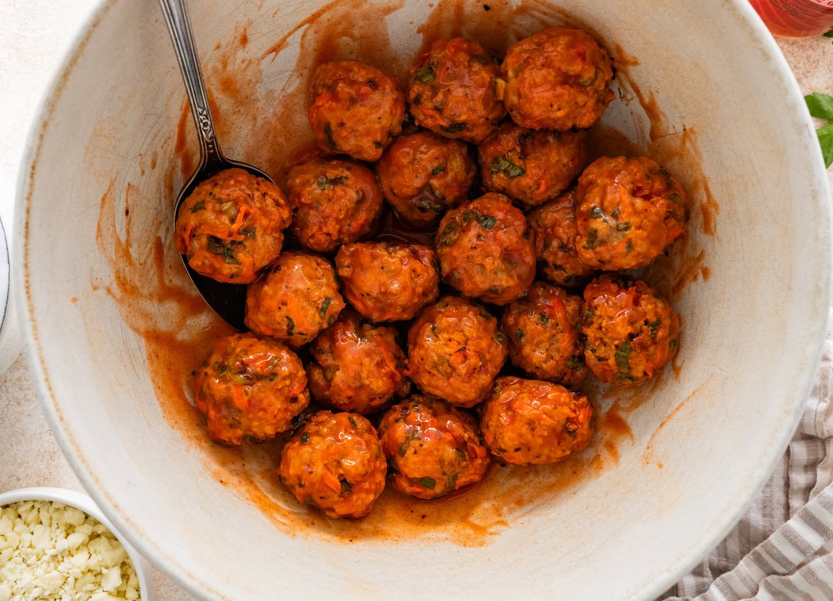 Buffalo Chicken Meatballs