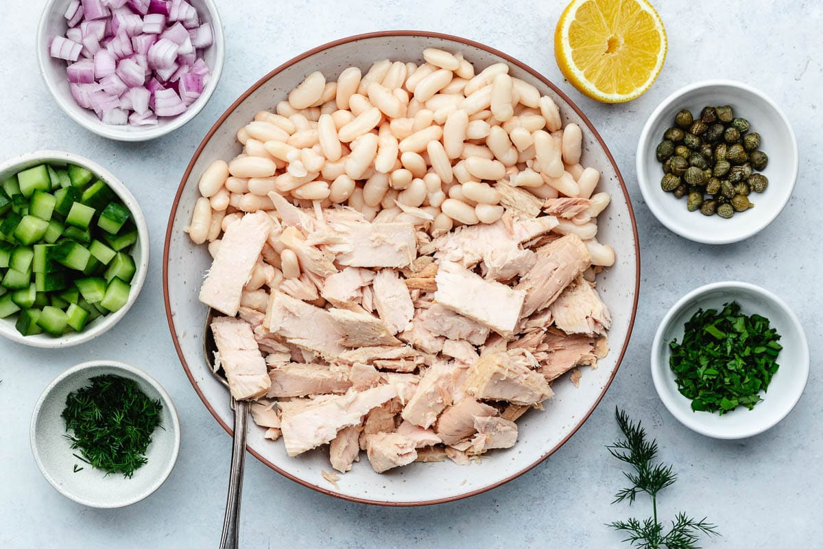 Tuna White Bean Salad – Quick, Healthy & Protein-Packed
